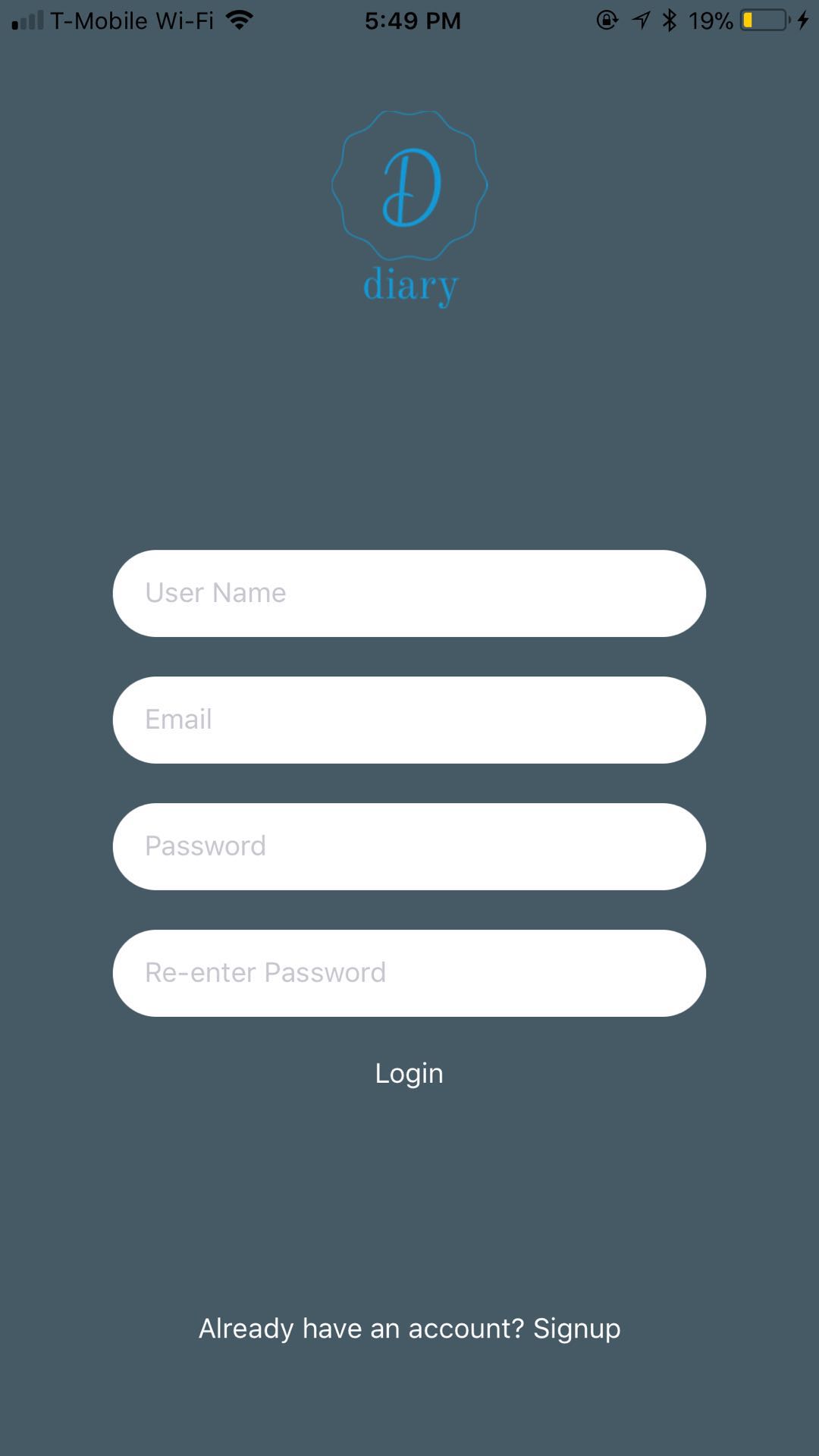 GitHub - WilliamXu-Infinity/Diary: Diary app based on react native