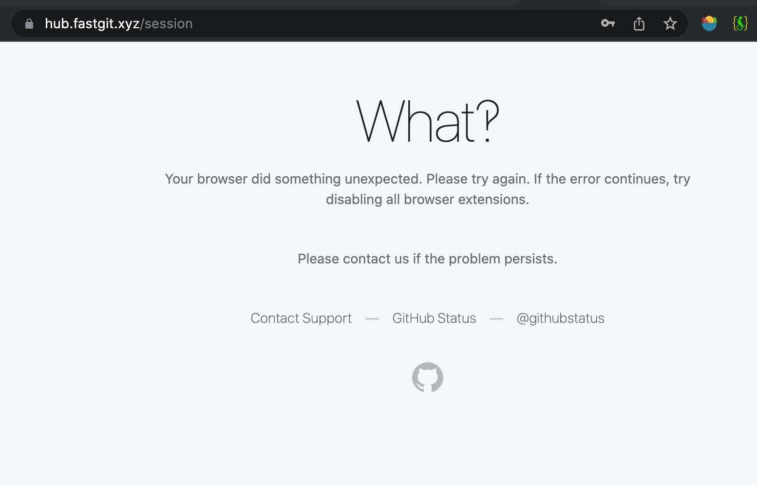 用fastgit无法登录git · Issue #221 · FastGitORG/uptime · GitHub