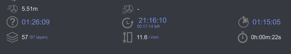 Time estimate empty · Issue #11 · jonkristian/no.jonkristian.octoprint ...