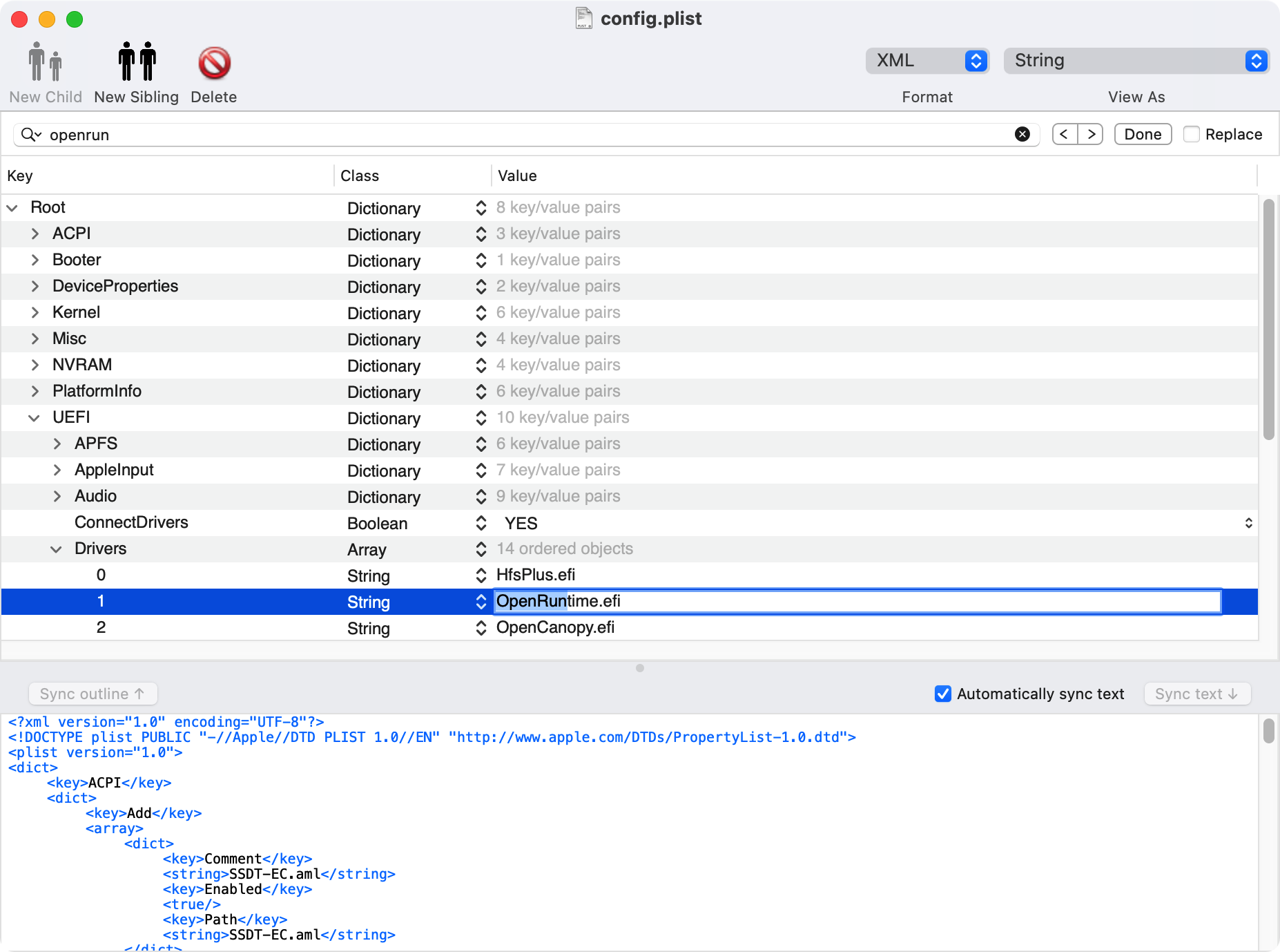 OC validate 提示没有加载OpenRuntime.efi，实际上加载了。 · Issue #334 · ic005k/OCAuxiliaryTools · GitHub