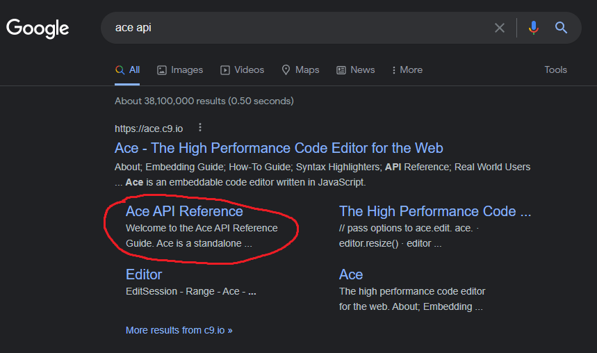 Part of the web page appears in google · Issue #4639 · ajaxorg/ace · GitHub