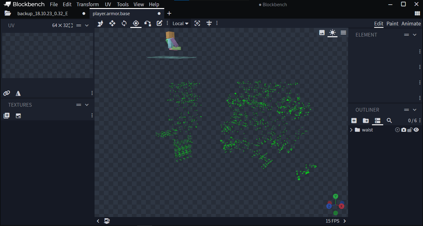 Edge Green Dot Doesnt Disappear Even I Go To Other Tab · Issue 2061 · Jannisx11blockbench 0968