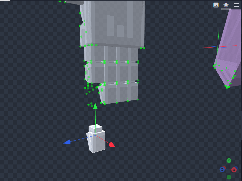 Edge Green Dot Doesnt Disappear Even I Go To Other Tab · Issue 2061 · Jannisx11blockbench