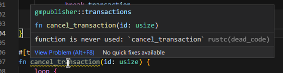 `#[tauri::command]` produces "dead code" · Issue #1418 · tauri-apps/tauri · GitHub