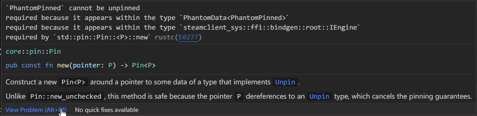 Pin hell · Issue #579 · google/autocxx · GitHub