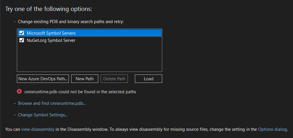 Windows PDB files? · Issue #11243 · microsoft/onnxruntime · GitHub