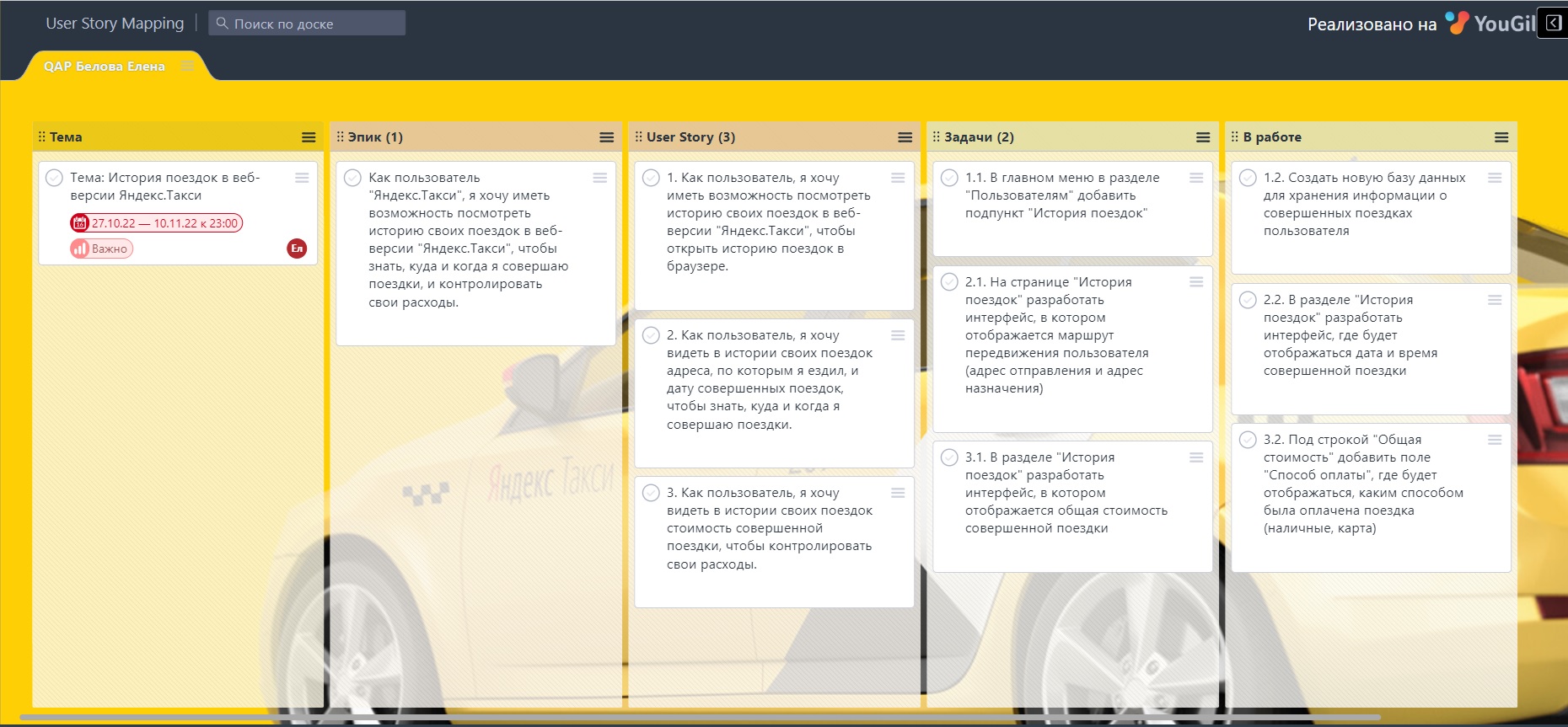 GitHub - Elena-Belova/User-Story-Mapping: User Story Mapping на тему: «История поездок в веб ...