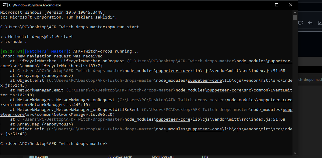 it is not working · Issue #10 · awekrx/AFK-Twitch-drops · GitHub