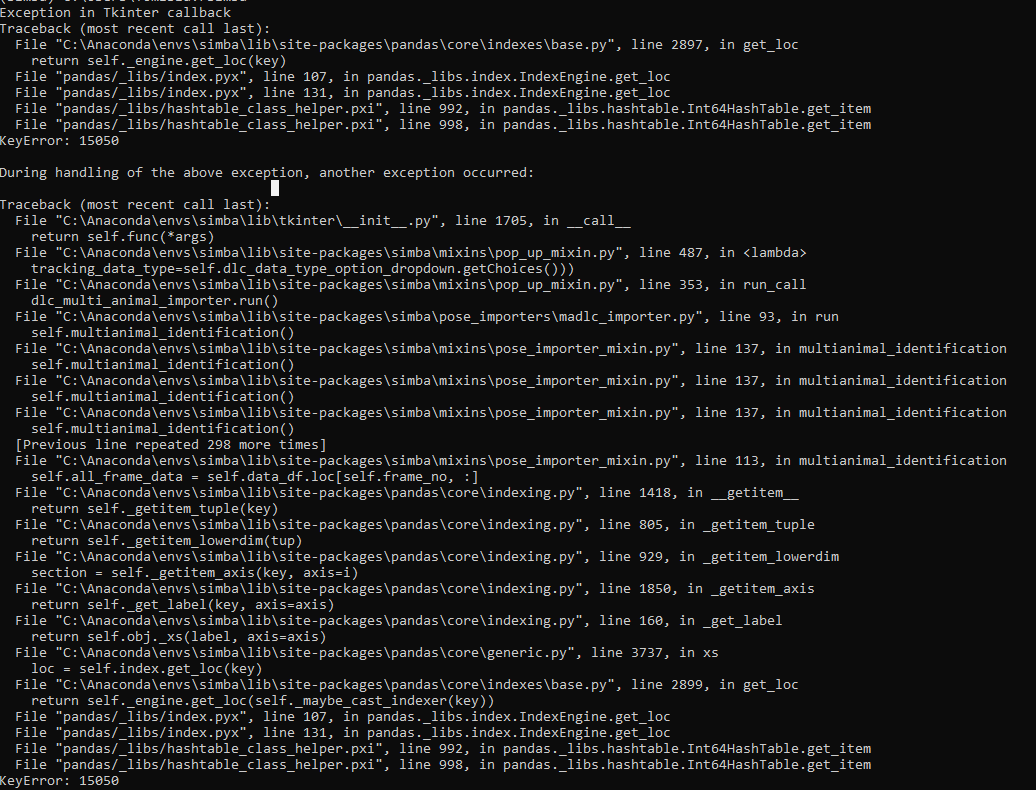 Stopped while assigning IDs to two animals · Issue #300 · sgoldenlab/simba · GitHub