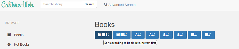 Can I sort by most recent added? · Issue #2930 · janeczku/calibre-web · GitHub