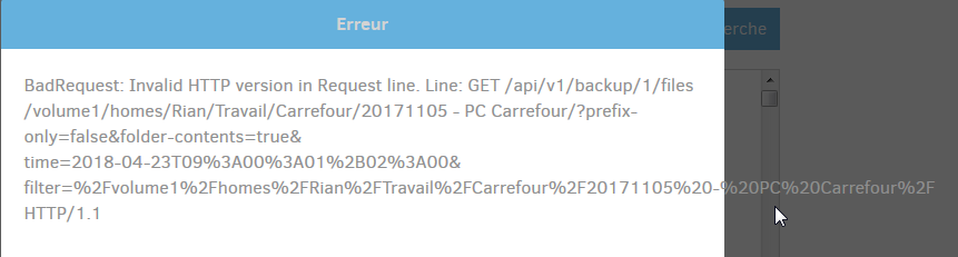Cannot restore files from directories containing space in name · Issue #2837 · duplicati ...
