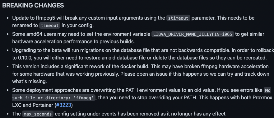 Events Stop Working · Issue 3713 · Blakeblackshear Frigate · Github