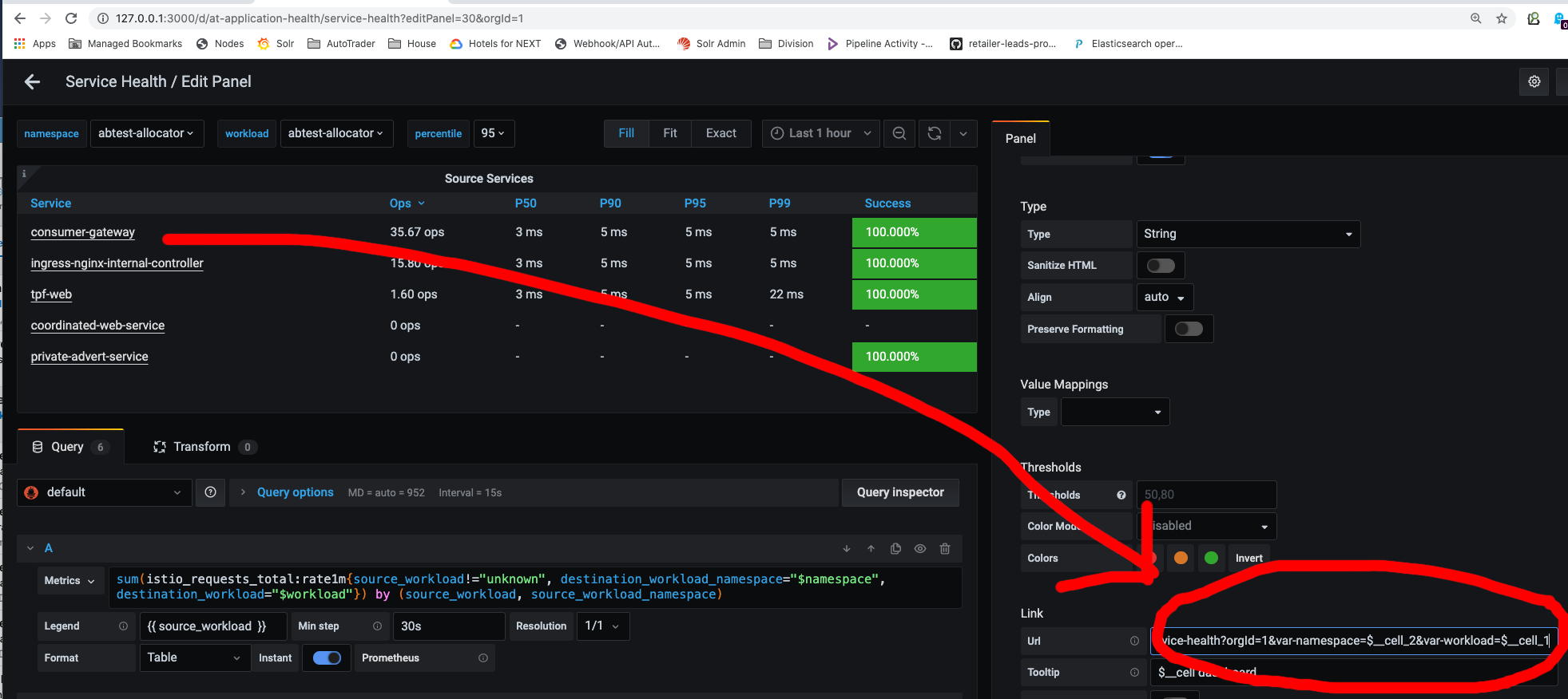 Variables: Links that update variables on current dashboard does not trigger refresh / update ...