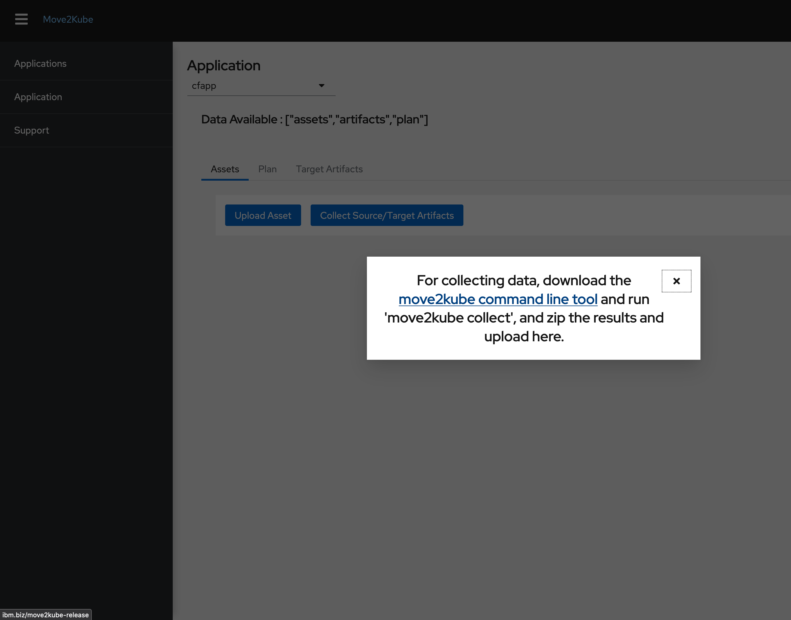 Collect- Move2Kube command line tool download link redirects to github.ibm.com · Issue #45 ...