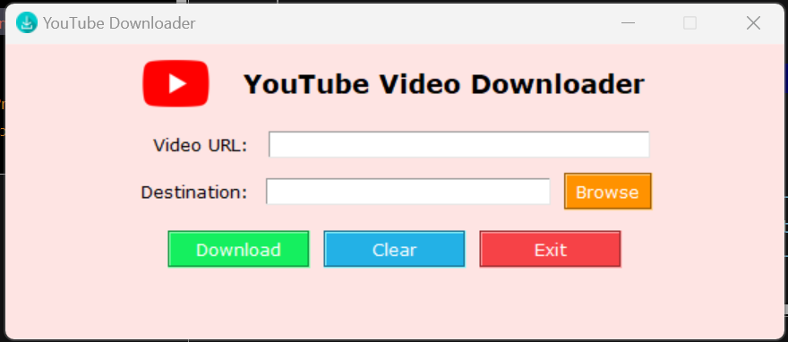 GitHub - DebapriyaD86/Youtube-Video-Downloader