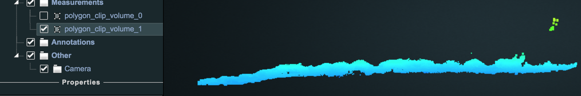 Measure volumes using area tool. · Issue #129 · potree/potree · GitHub