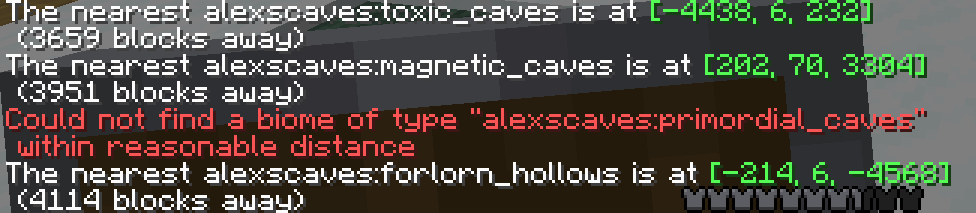 absurdky low chance of the caves generating (NOT A BUG just an issue) · Issue #503 · AlexModGuy ...