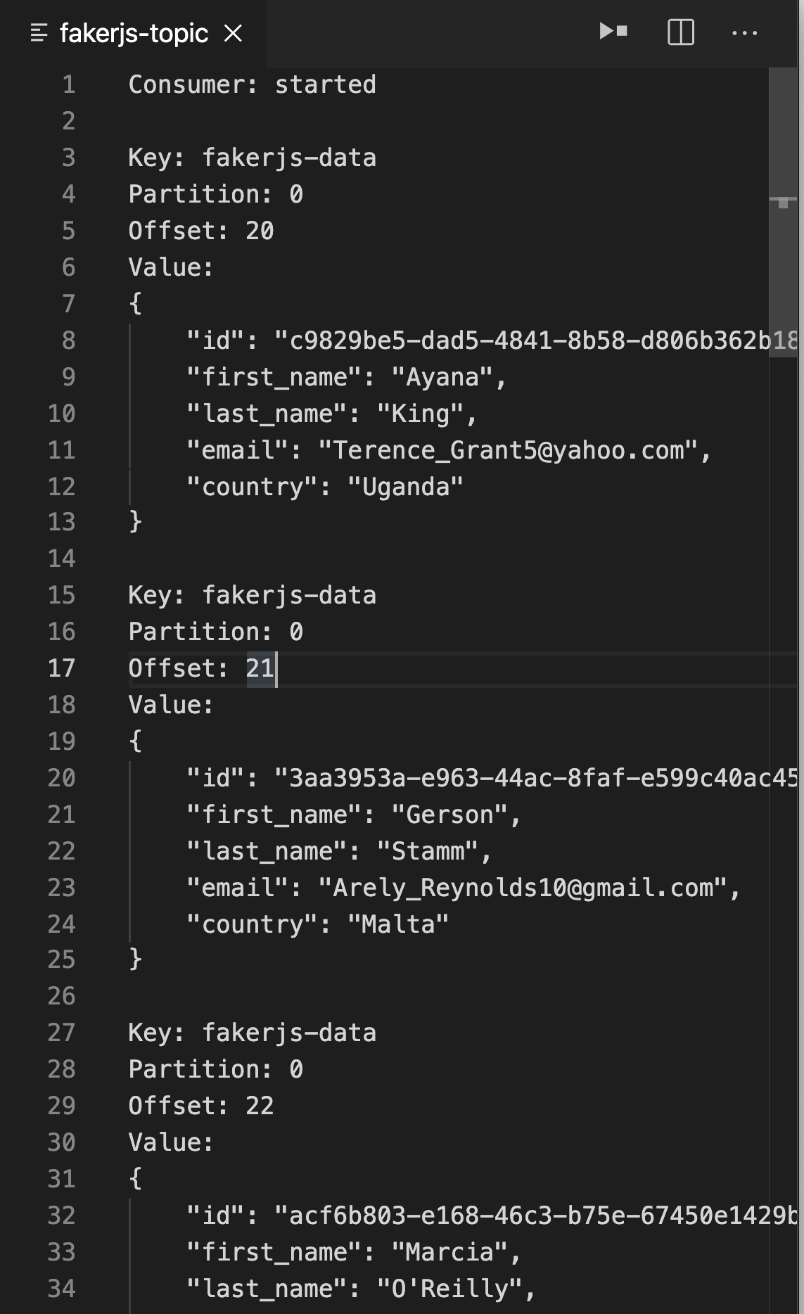 Colorize the consumer view · Issue #48 · jlandersen/vscode-kafka · GitHub