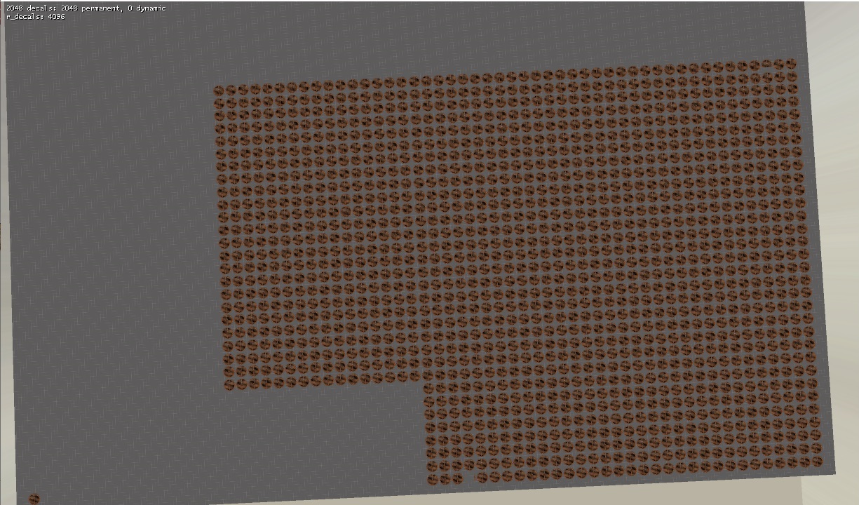 Increase MAX_DECALS · Issue #1796 · Facepunch/garrysmod-requests · GitHub