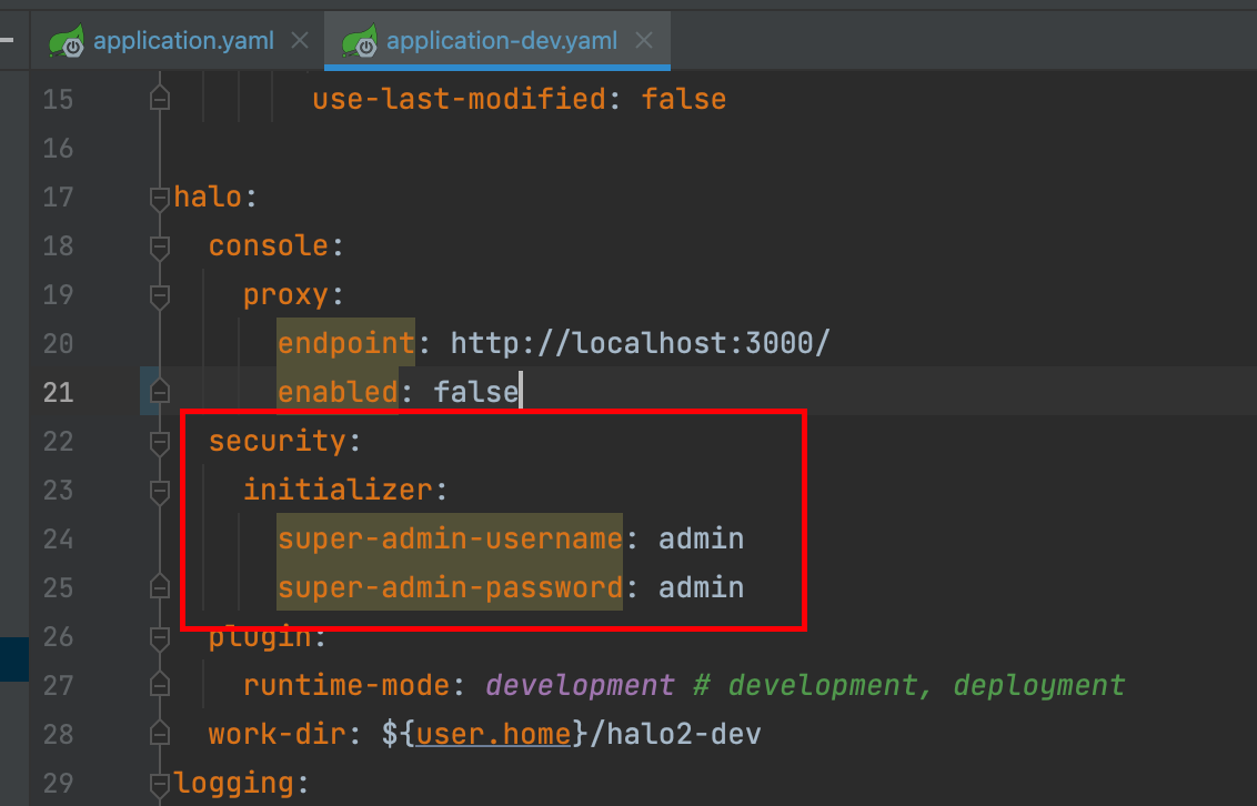 开发环境Console密码错误 · Issue #3567 · halo-dev/halo · GitHub