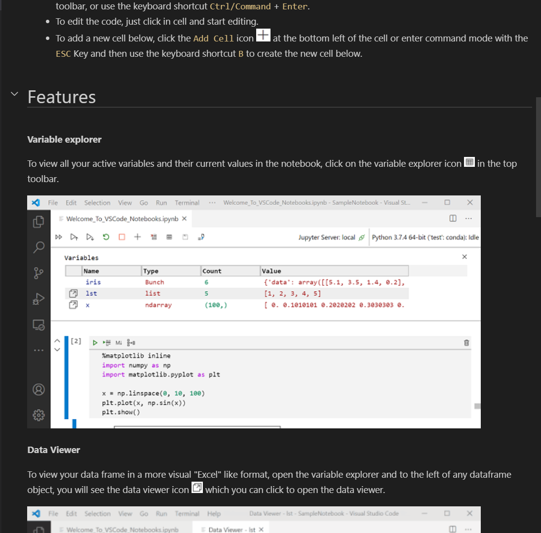 Start Page sample Notebook shows "old" UX · Issue #4944 · microsoft ...