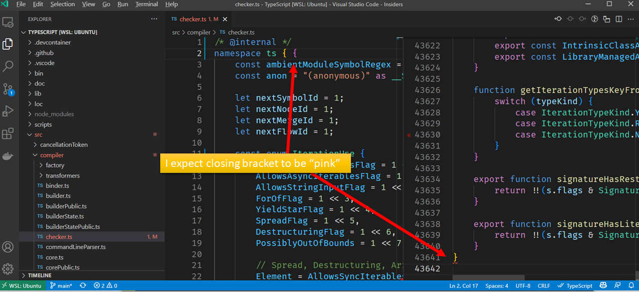 Bracket Pair Colorization Slow To Start Fast Once It Is Running · Issue 133921 · Microsoft