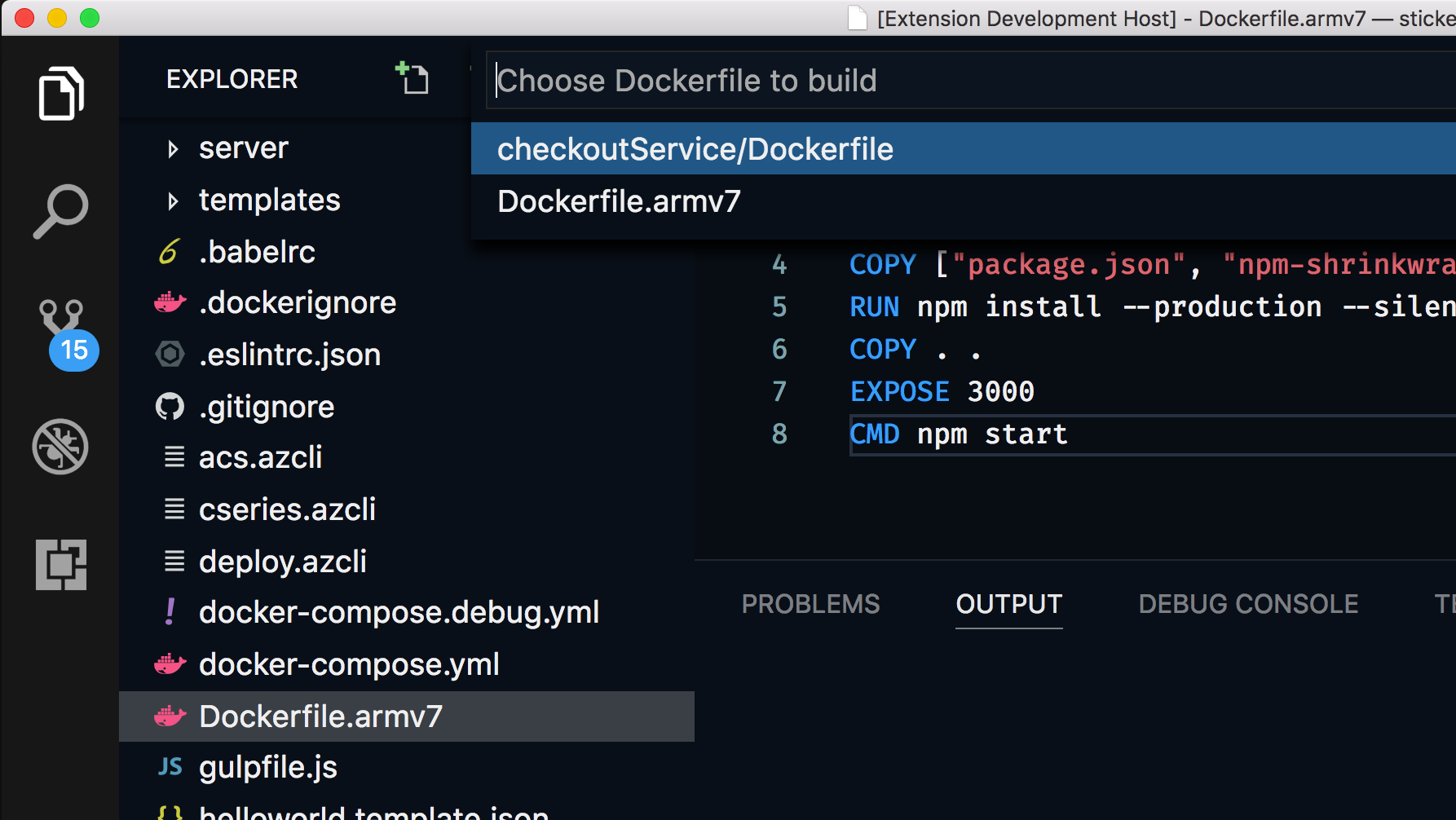 Support Dockerfile With Arbitrary Names For Docker Build · Issue 92 · Microsoft Vscode Docker