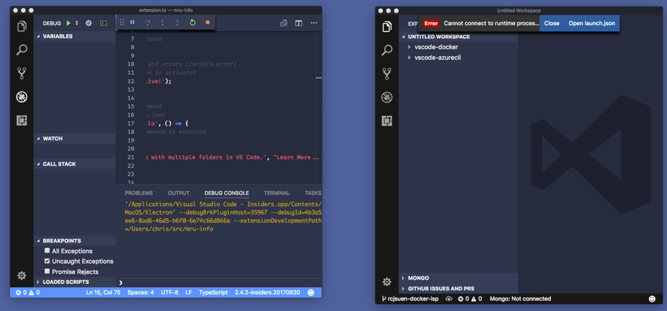 Error: Cannot connect to runtime process (reason: read ECONNRESET) · Issue #31072 · microsoft ...