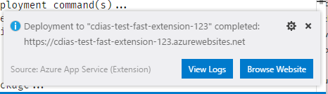 view logs (after deploy) doesn't take me to the app logs · Issue #530 ...