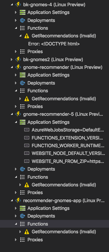 Unable to see function in tree ... shows "(Invalid)", Error: · Issue #929 · microsoft/vscode ...