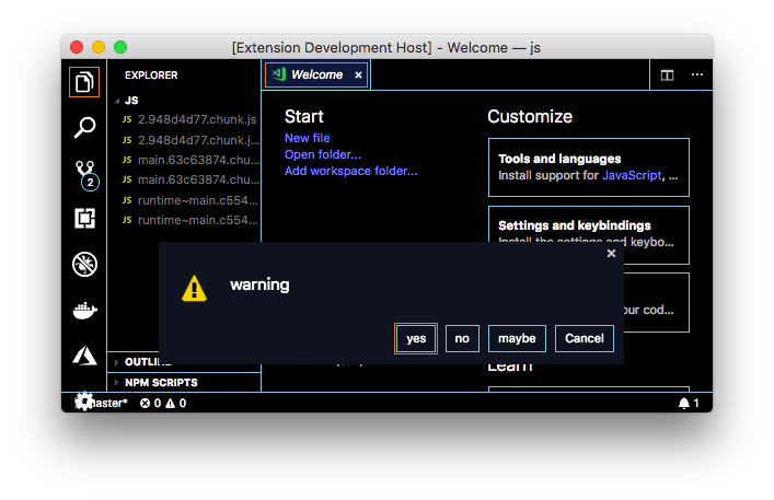 Custom Dialogs Have Fixed Top · Issue 71247 · Microsoftvscode · Github