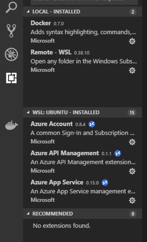 Some Extensions Are Not Loaded Correctly When Vs Code Is Launched From Wsl · Issue 77434 