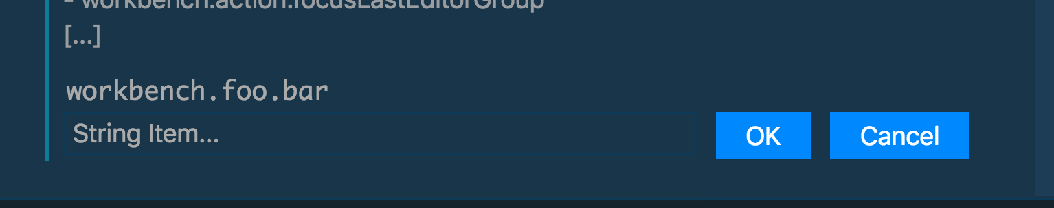 Settings UI: When "Add Item" out of view port, have to click 2x · Issue ...
