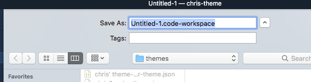 save of json with comments defaults to code-workspace file extension ...