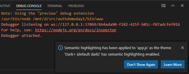 Semantic highlighting notification is not helpful · Issue #93058 ...
