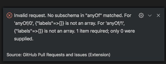 Error Adding Labels · Issue 2031 · Microsoftvscode Pull Request Github · Github