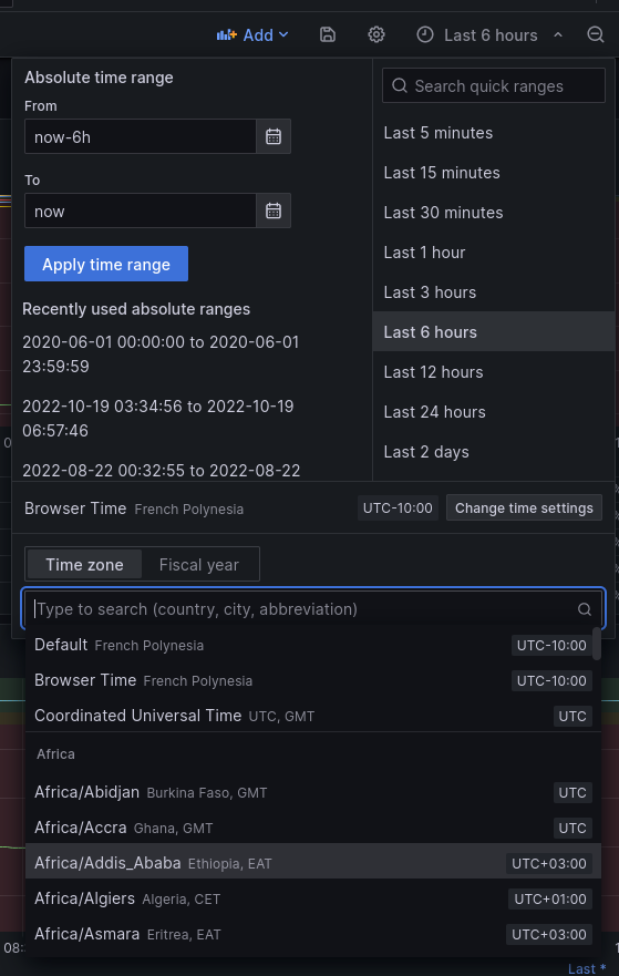 Add support for temporary switching Time Zone · Issue #4988 ...
