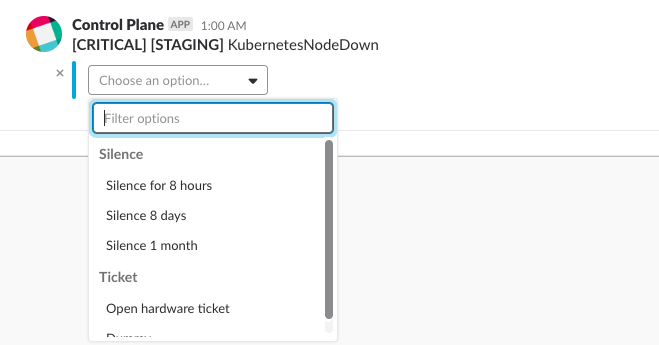 **Feature Request** Slack option field · Issue #1599 · prometheus/alertmanager · GitHub