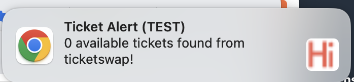 GitHub - iownthegame/ticketswap_ticket_alert: Ticketswap ticket alert chrome extension