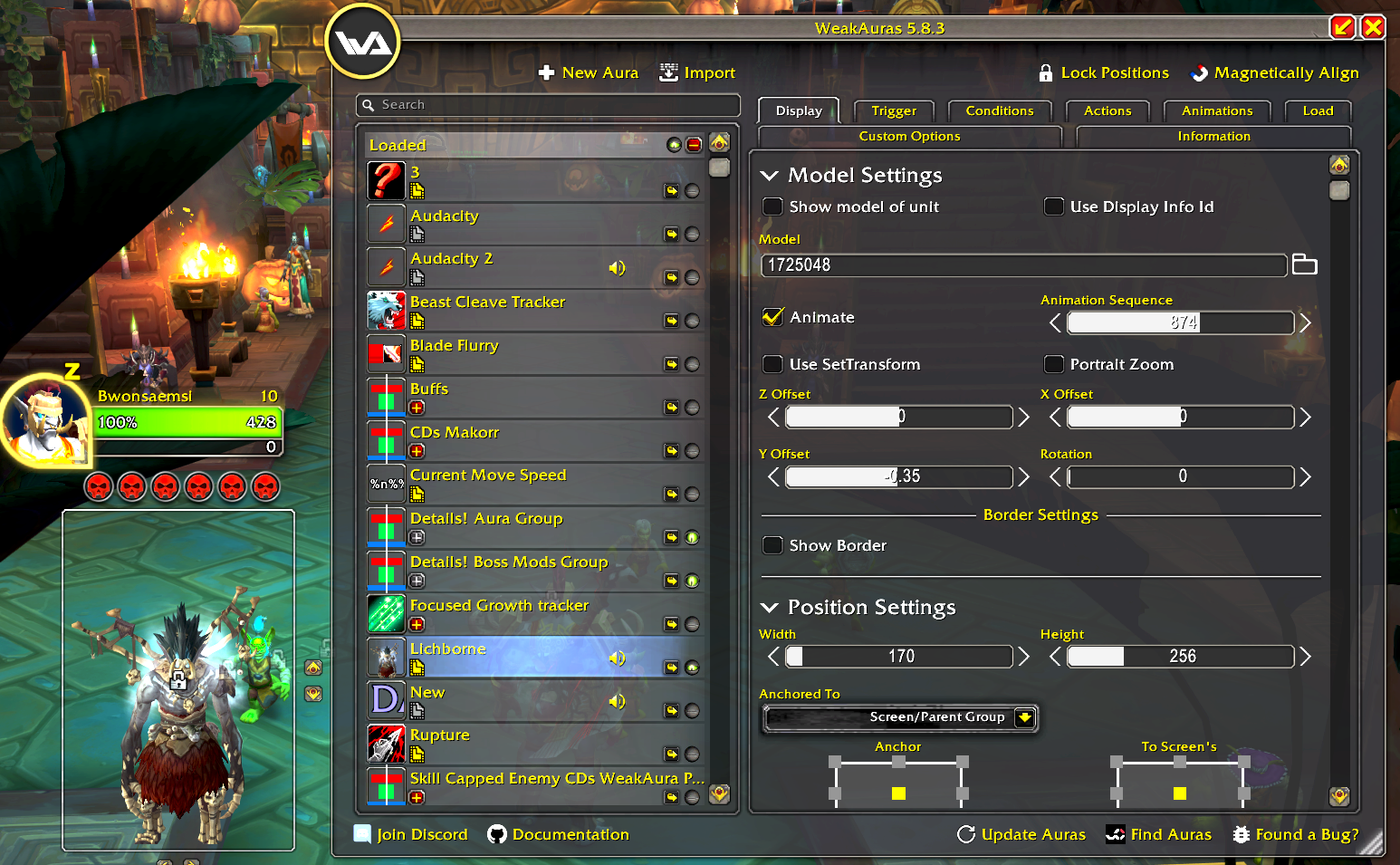 Animation Sequence does not persist · Issue #4666 · WeakAuras/WeakAuras2 · GitHub