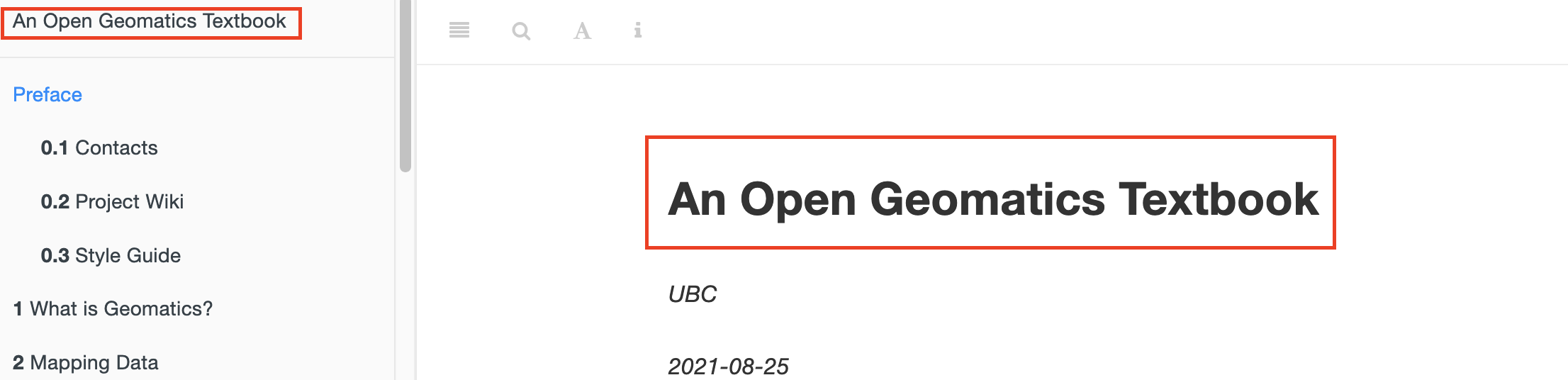 New title for book · Issue #24 · ubc-geomatics-textbook/geomatics-textbook · GitHub