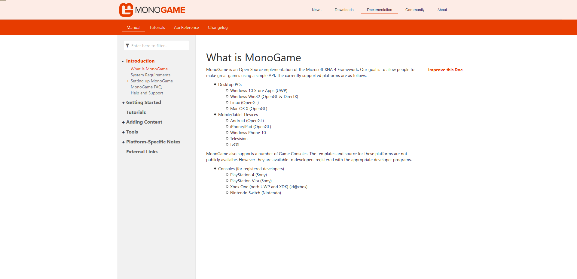 Evaluate DocFX to replace SharpDoc · Issue #5559 · MonoGame/MonoGame · GitHub