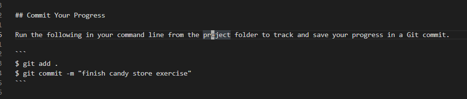 Git commit instructions should be from the beta_curriculum folder, not the "project folder ...