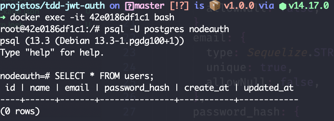 Github Al3xpisani Auth Tdd Jwt Authentication With Jwt Using Tdd Sequelize