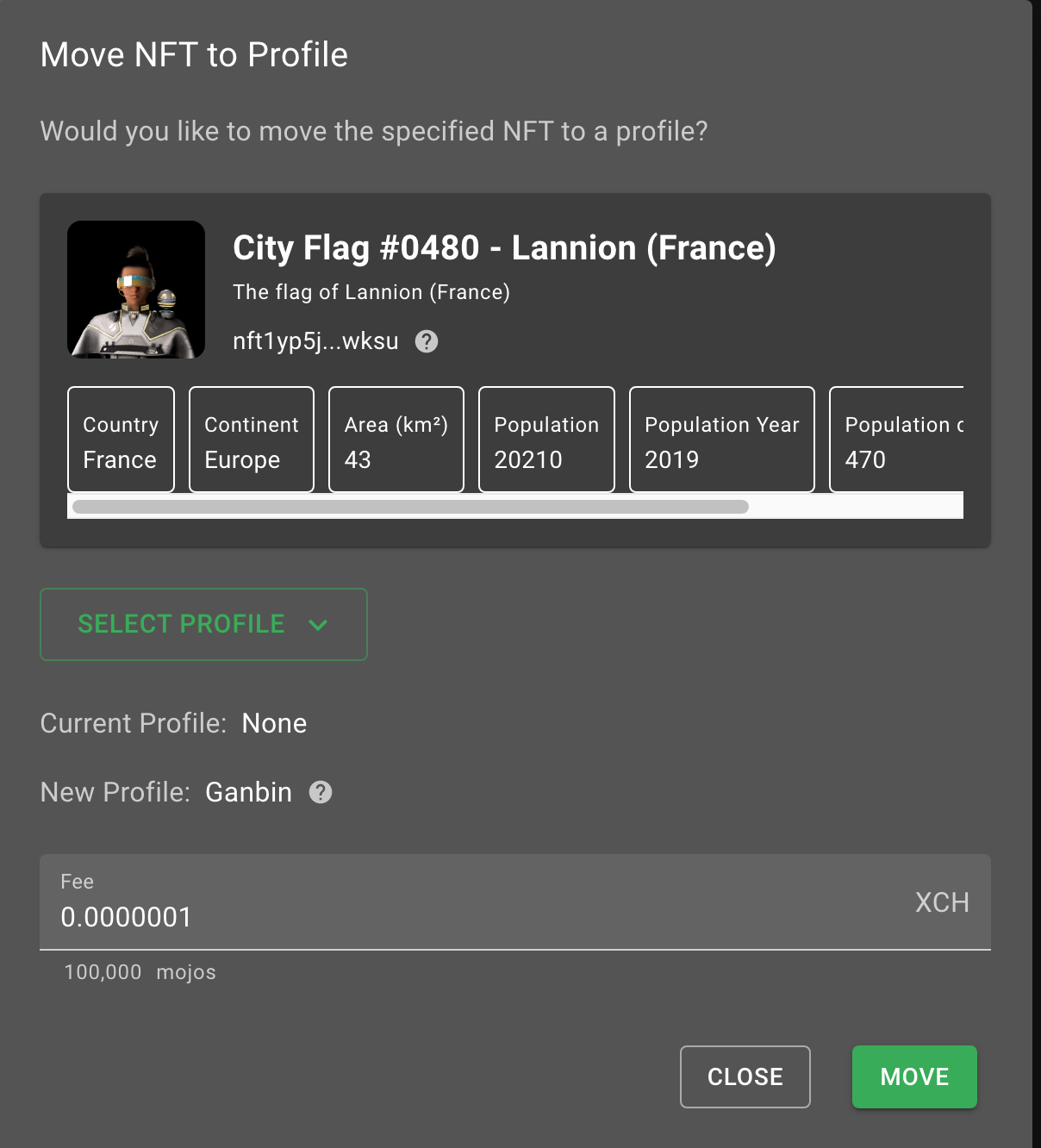 [bug] Wrong Nft Data Show When Moving Nft To A Profile · Issue 13851 · Chia Network Chia