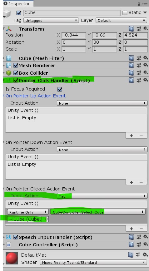 Airtap\Select not working · Issue #3428 · microsoft/MixedRealityToolkit-Unity · GitHub