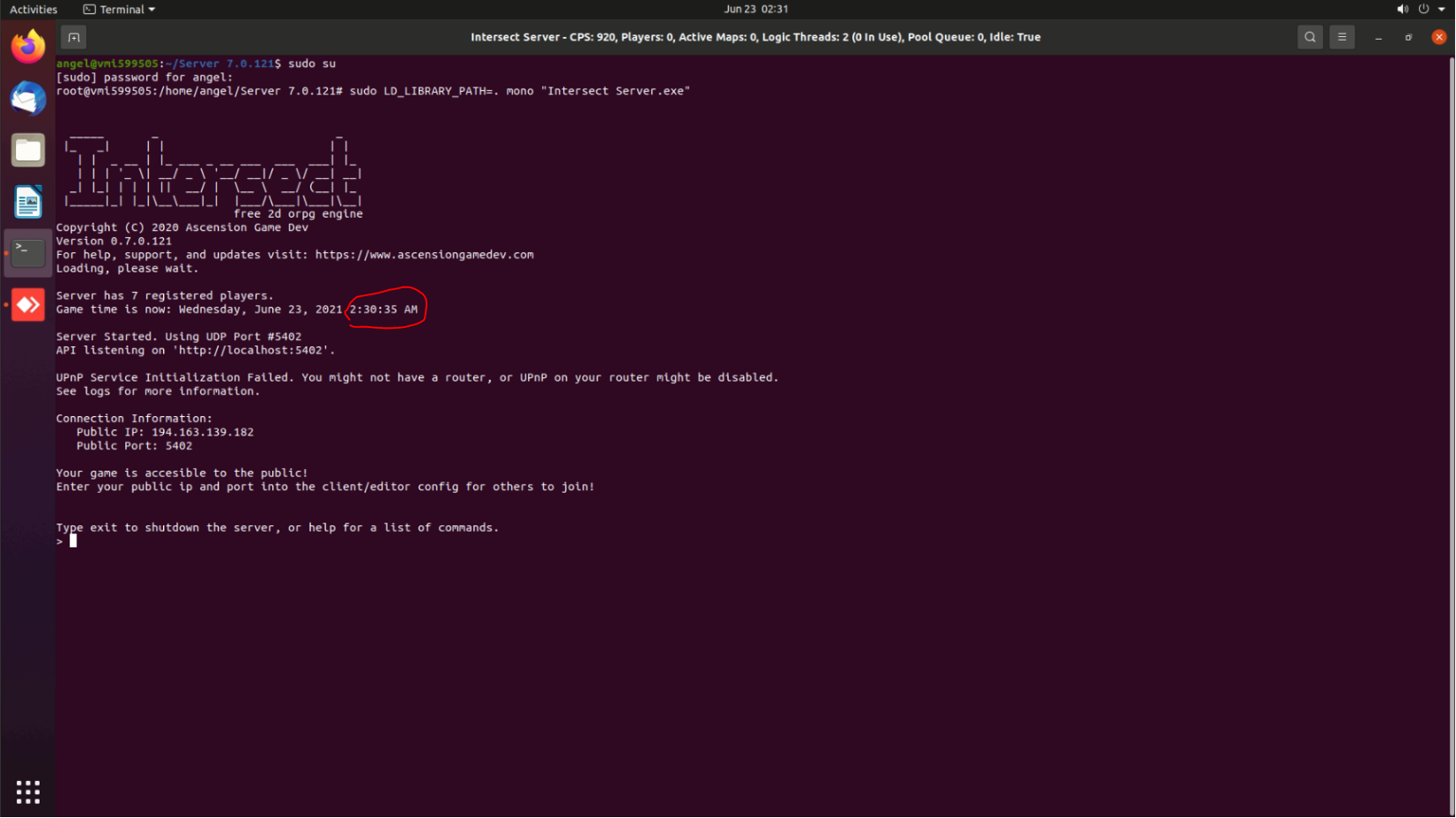 Database modified since loaded + invalid handle to path · Issue #797 · AscensionGameDev ...