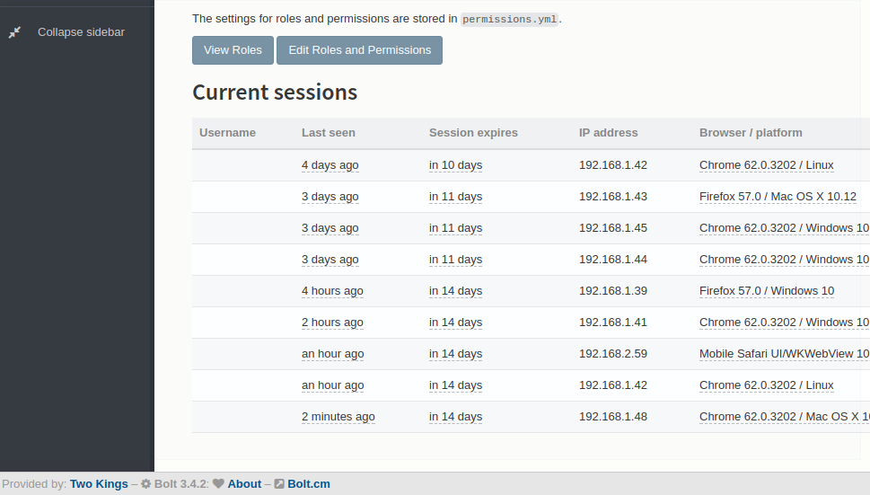 Bug Current Session Username Is Not Displayed · Issue 7213 · Boltbolt · Github 