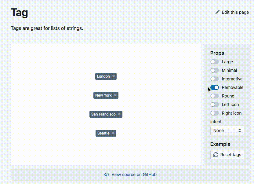 Alignment of `bp3-tag-remove` seems slightly off · Issue #2944 · palantir/blueprint · GitHub