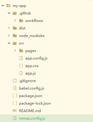 请问remax.config.js文件应该放在什么位置？我放在根位置，导致了编译不通过 · Issue #522 · remaxjs/remax · GitHub